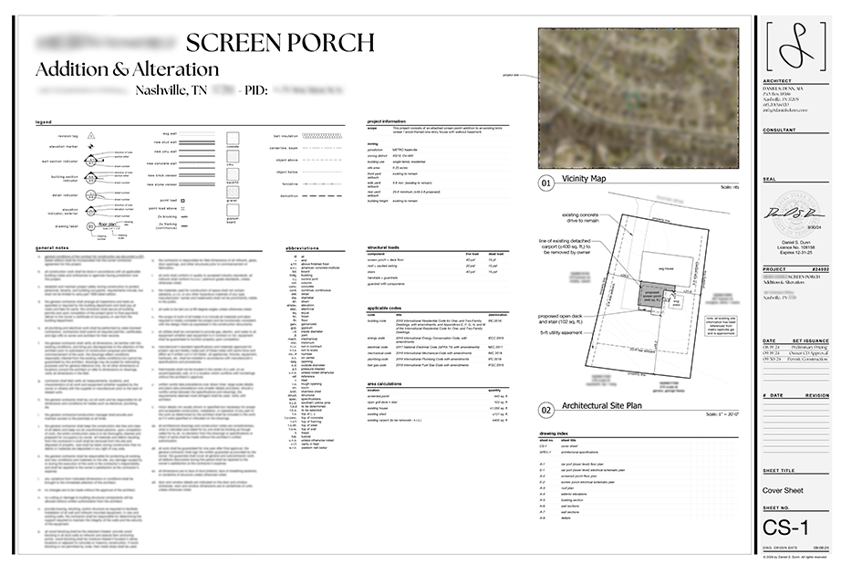 Understanding Construction Drawings – Part 1: Cover Sheet + Title Block ...